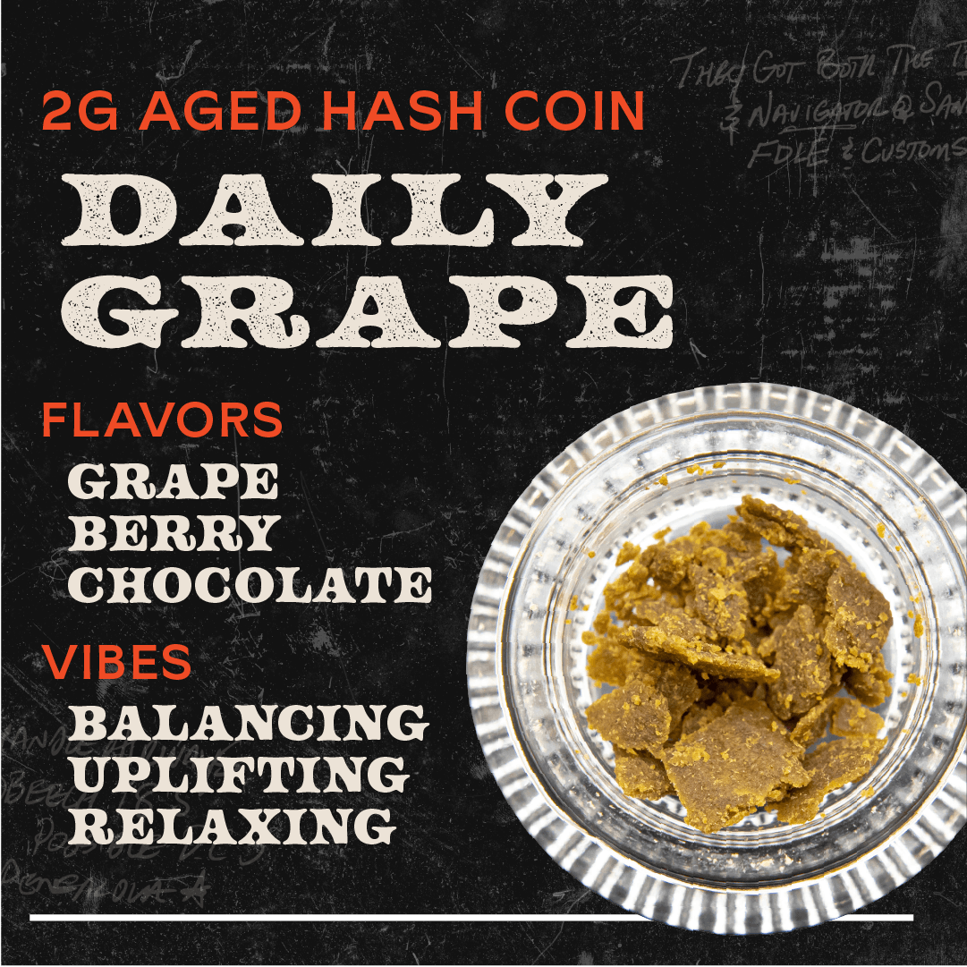 Daily Grape 2g Aged Hash Hybrid - 2g | Concentrates | Sunburn | Sunburn ...