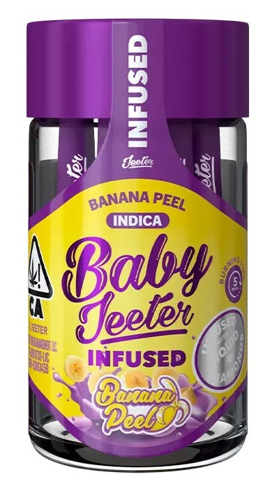 (AU) BANANA PEEL - 5PK BABY JEETER - 2.5g | Green Koi Recreational Menu