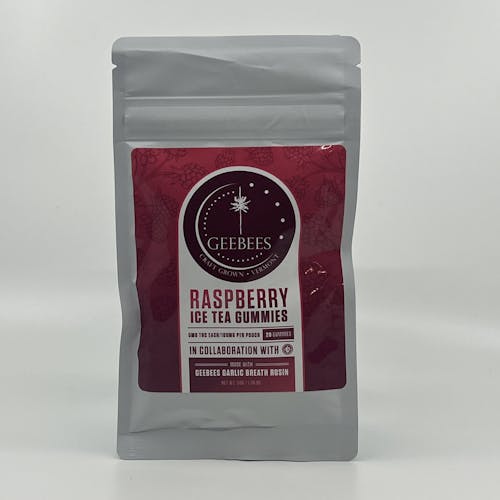 Raspberry Iced Tea Gummies 5mg, 20/pk - - 100mg | Edibles | Geebees ...