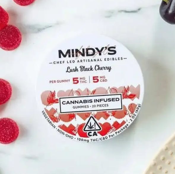 1:1 Lush Black Cherry Gummies 100mg 20-pack - 0.1g | Edibles | Mindy's ...