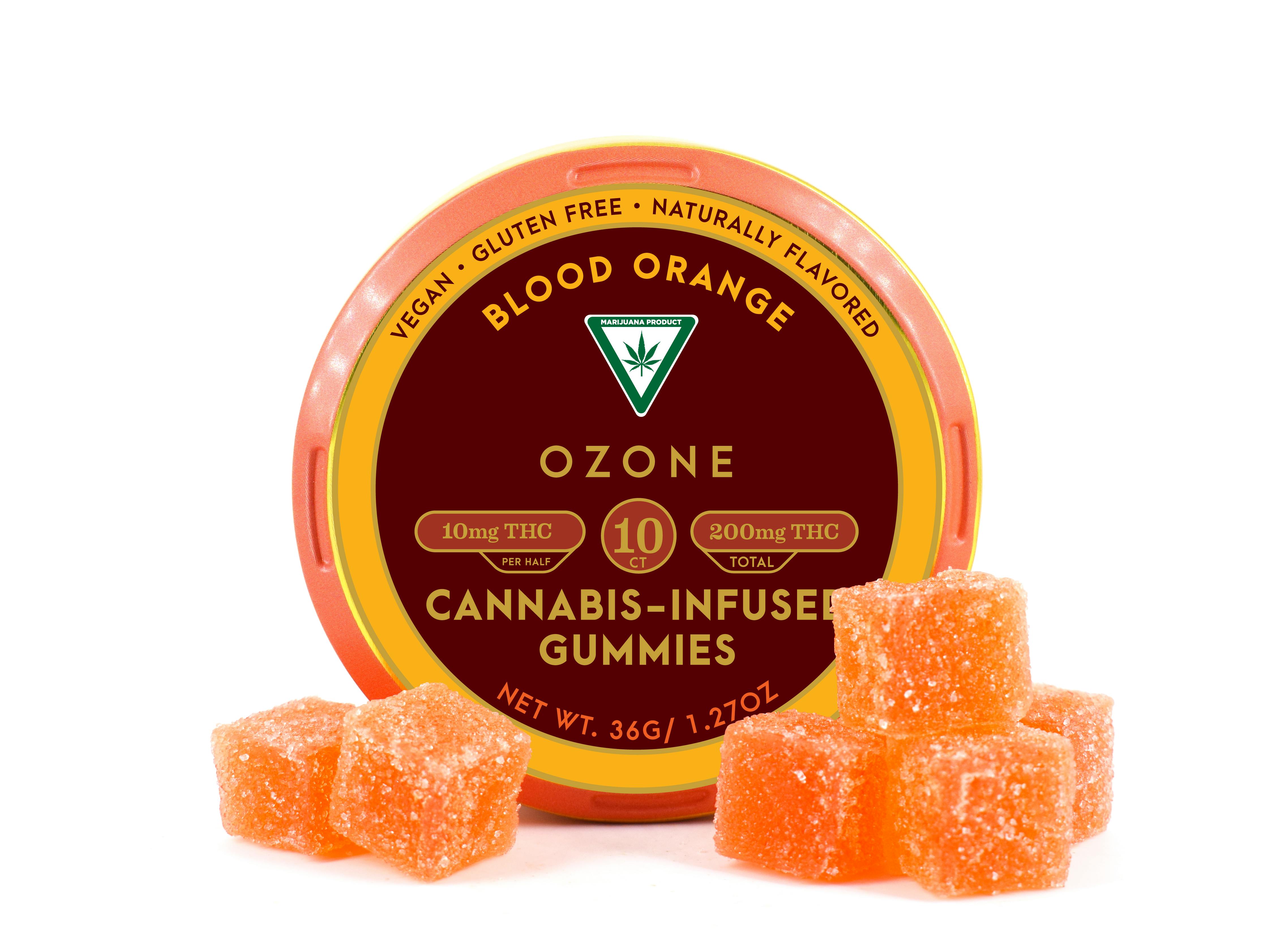 Shop adult-use Blood Orange High Dose Gummies - 10 Pack - 2g Edibles by ...