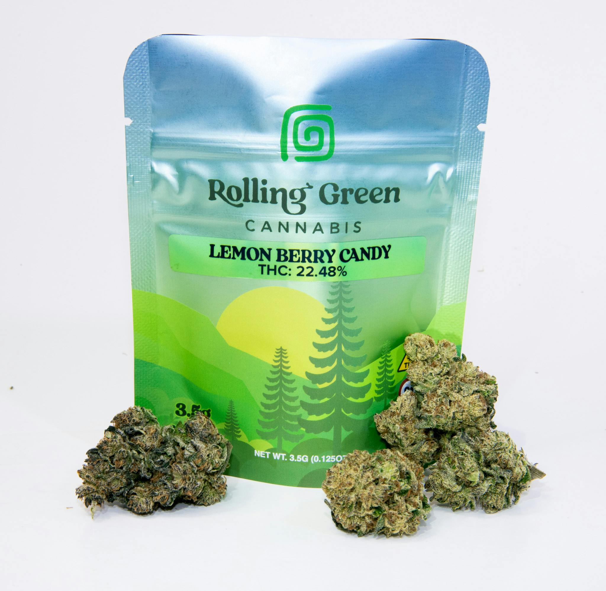 Rolling Green - Lemon Berry Candy - 3.5g - 3.5g | Flower | Rolling ...