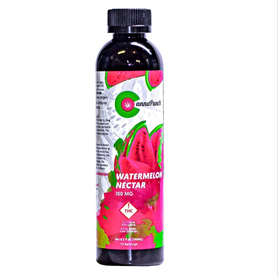 Cannapunch Watermelon Nectar 100mg - 100mg | Edibles | Cannapunch ...