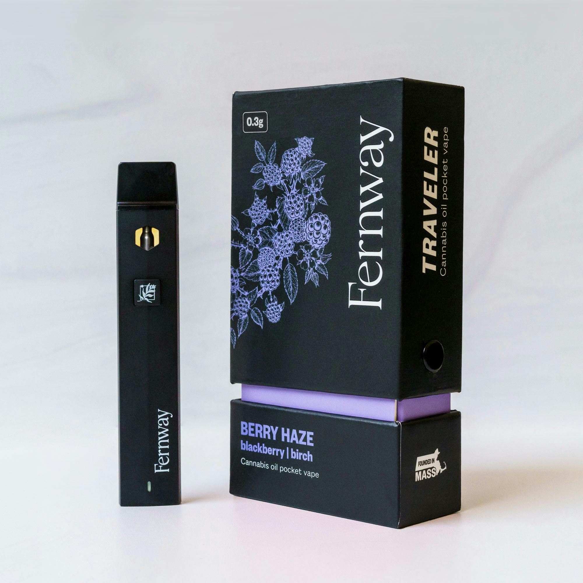 Fernway - Berry Haze Distillate Traveler Pen - 0.3g - Vape Product - 0 ...