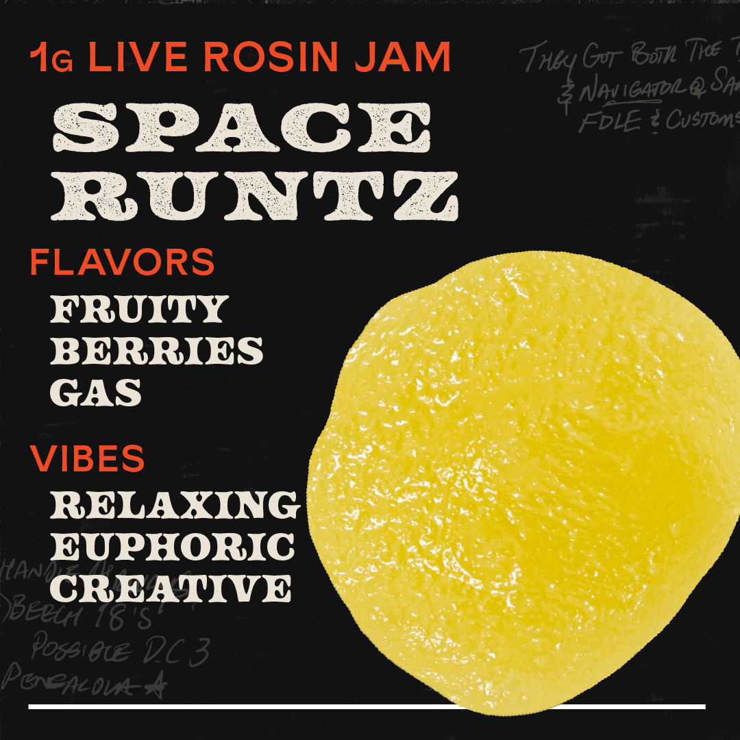 Space Runtz 1g Live Rosin Jam Hybrid - 1g | Concentrates | Sunburn ...