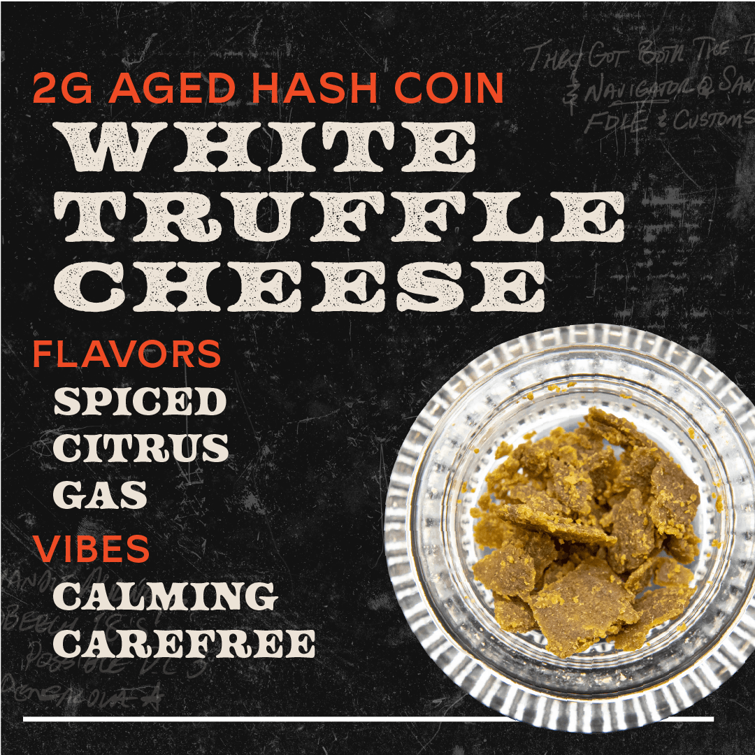 White Truffle Cheese 2g Aged Hash Hybrid - 2g | Concentrates | Sunburn ...